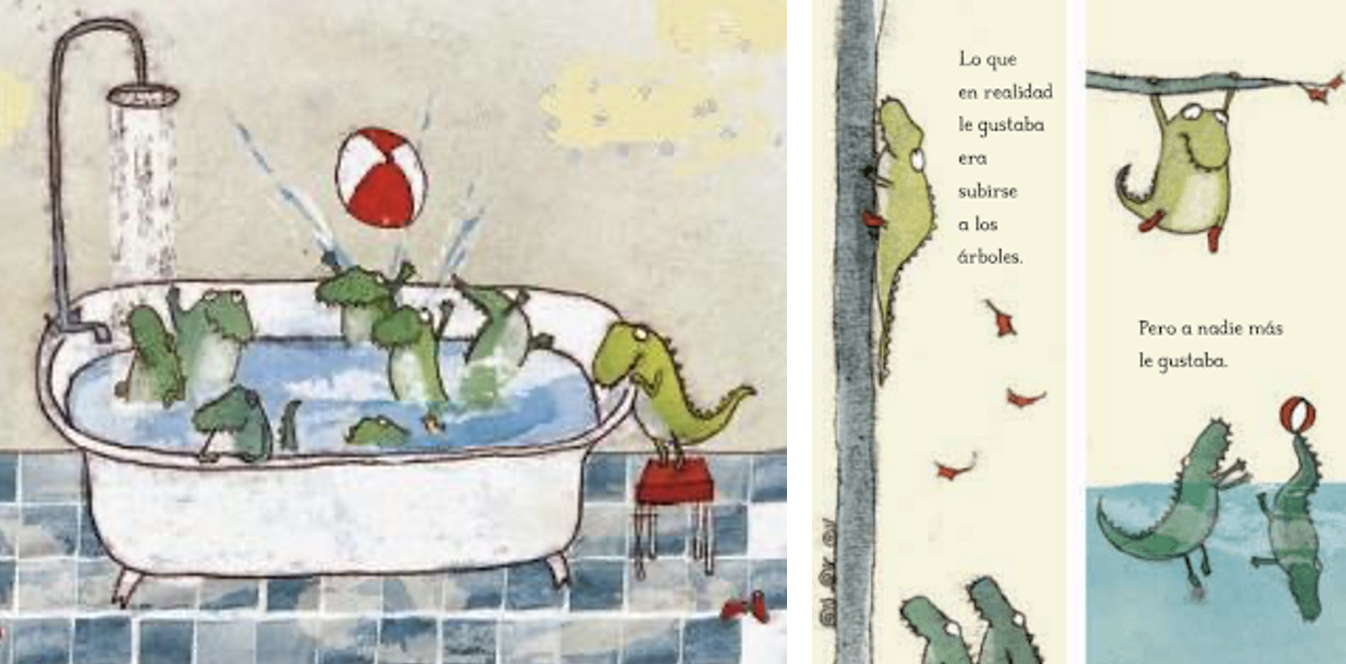 El cocodrilo al que no le gustaba el agua